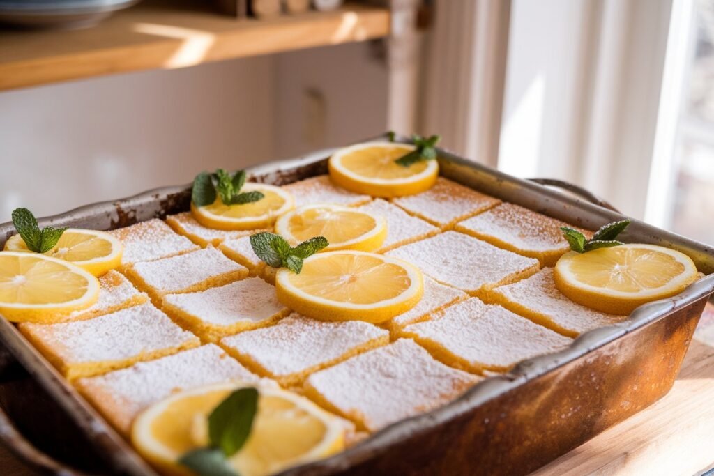 3-Ingredient Lemon Bars That Taste Like Sunshine in a Pan