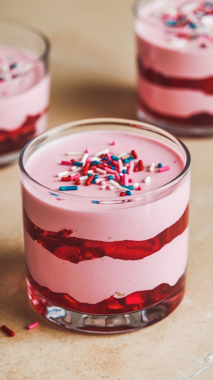 Cherry Jello Cream Cups: Retro Vibes, Creamy Chaos, and Zero Shame