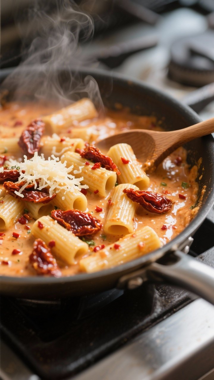 Creamy Sun-Dried Tomato Pasta With Italian Herbs – Weeknight Comfort ...
